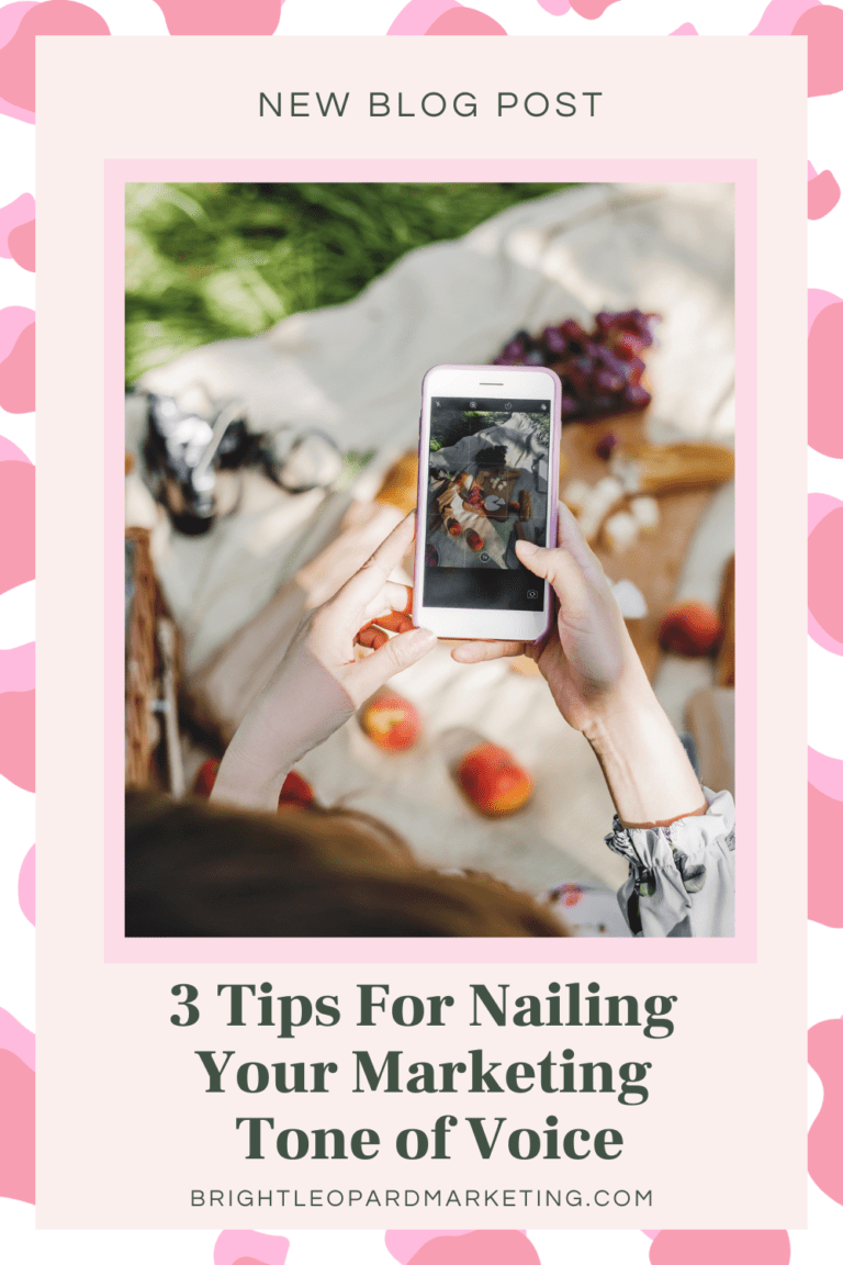 3 Tips For Nailing Your Marketing Tone of Voice | Bright Leopard Marketing